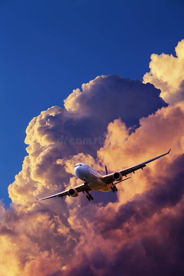 Jet aircraft stock photo. Image of conceptual, landing - 18323368