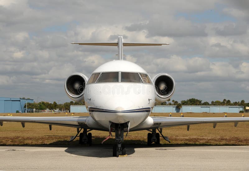 Jet airplane stock photo. Image of aviation, plane, frontal - 8244040