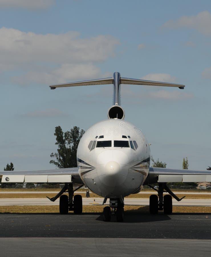 Jet airplane stock image. Image of plane, front, airplane - 9631075