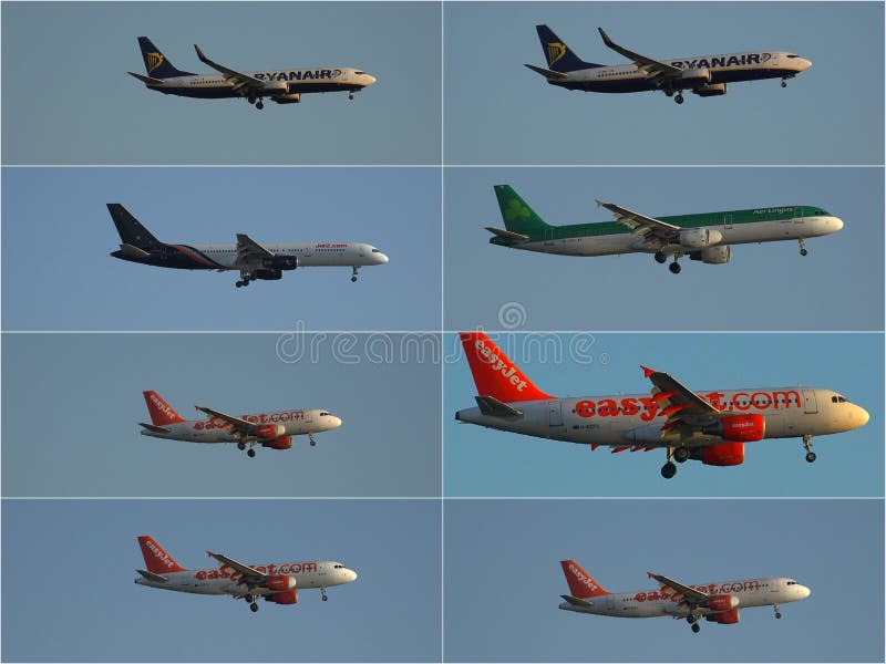 Jet Airplane Collage imagen editorial. Imagen de plano - 94950080