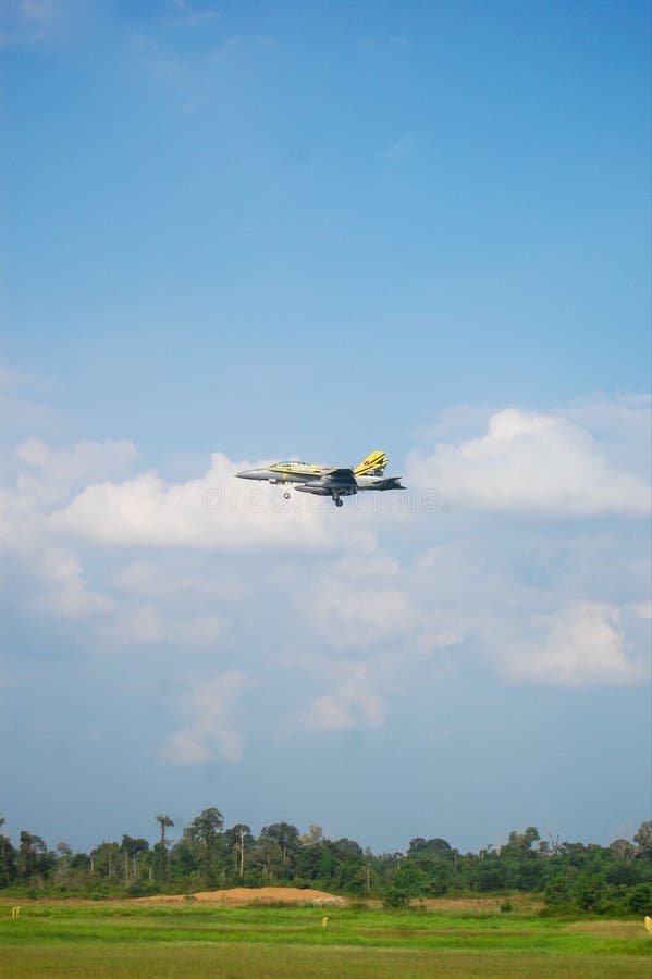 Jet Airplane Soaring Through The Sky Capturing A Stunning View Of A