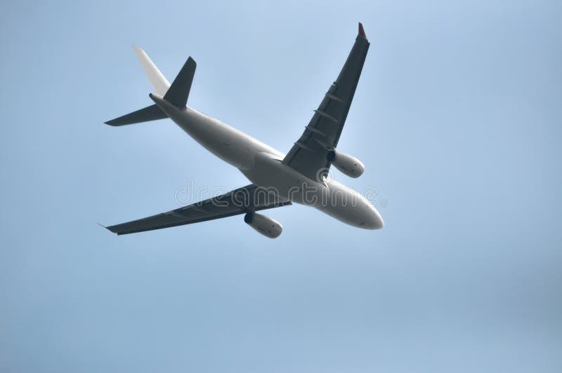 Jet airplane stock photo. Image of angle, object, path - 50341216