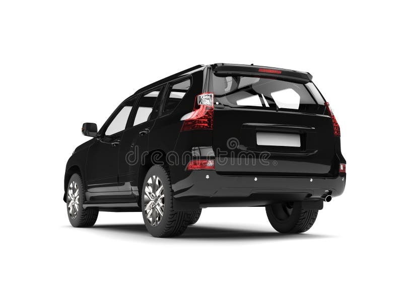 White Modern Suv Rear View Stock Illustrations – 164 White Modern Suv ...