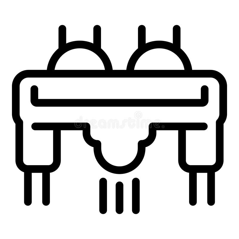 Jet Board Icon Outline Vector. Flying Aqua Machine Stock Illustration ...