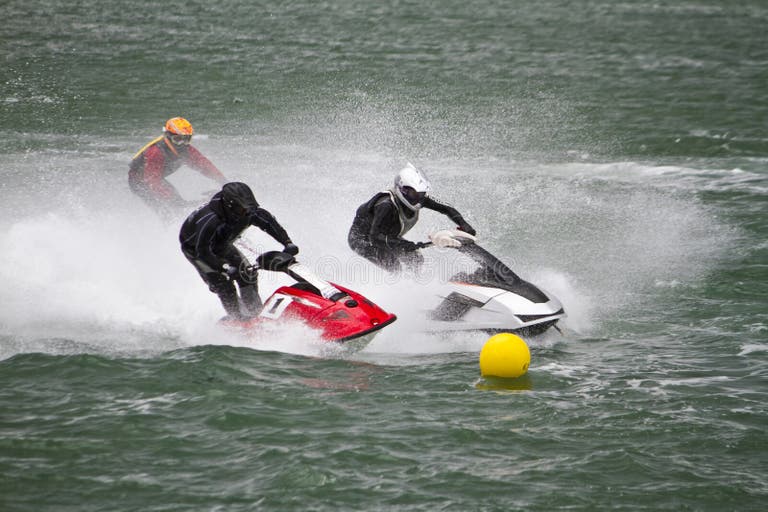Jet boat racing stock photo. Image of engine, motor, wave - 26845970