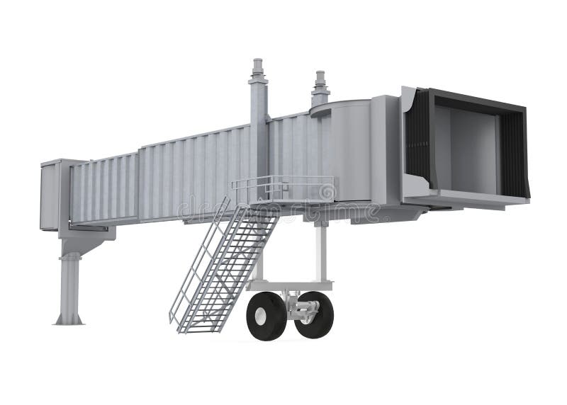 Passenger Boarding Bridge Stock Illustrations – 243 Passenger Boarding ...