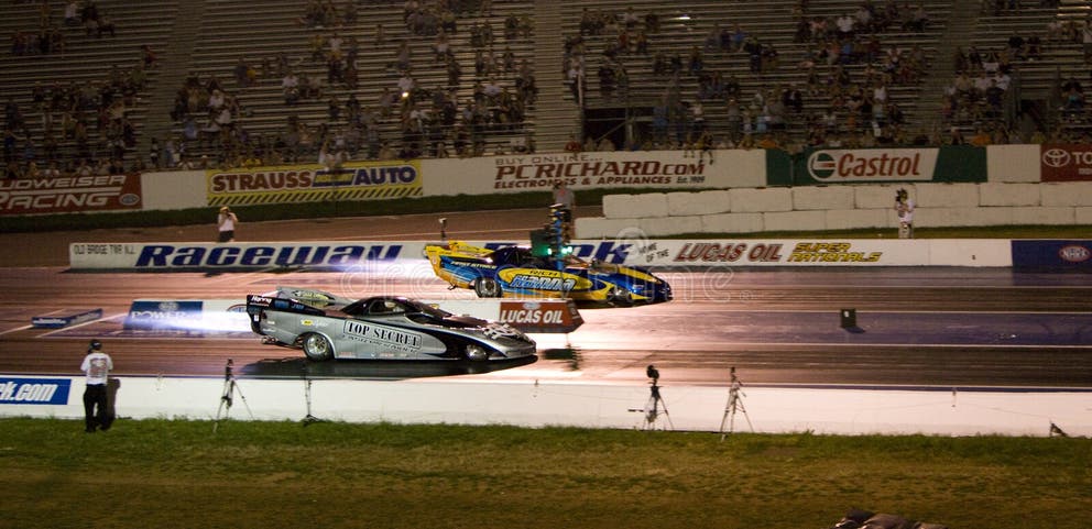 Jet cars racing editorial image. Image of flame, jets - 5722385