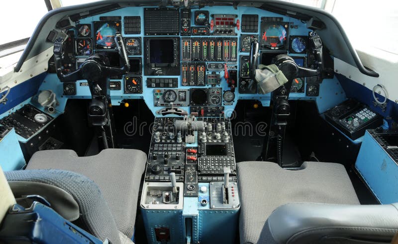 Inside jetliner cockpit stock photo. Image of airliner - 17917616