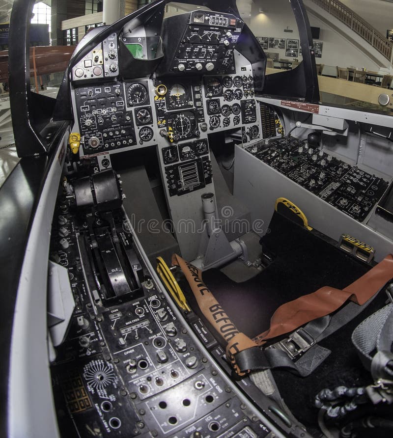 Jet Cockpit editorial photography. Image of electronics - 76871557