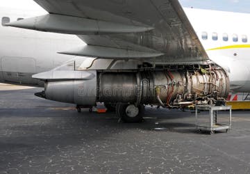 Jet engine stock image. Image of jetliner, engine, plane - 13202943