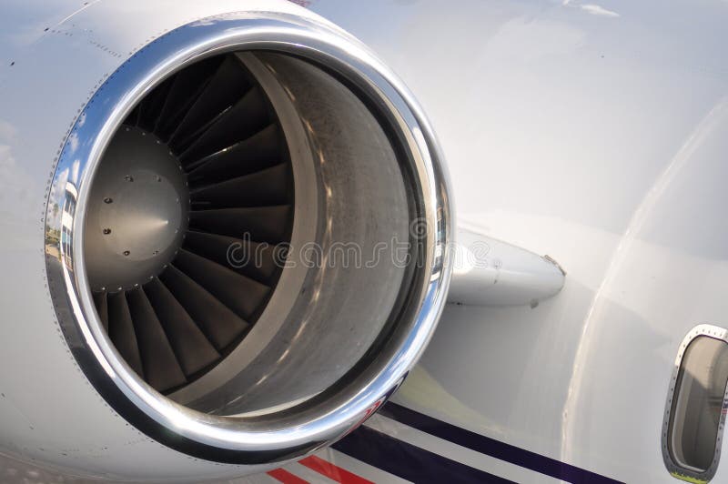 Jet Engine stock image. Image of charter, turbine, aviation - 17654101