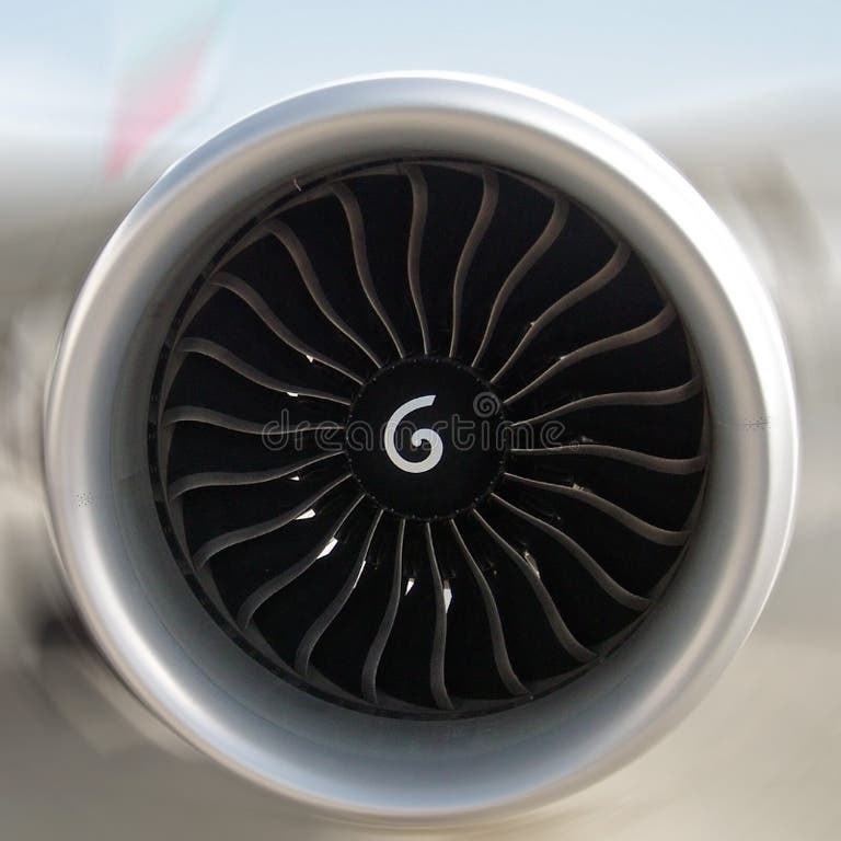 Jet Engine stock image. Image of rotor, airport, spinning - 24380051
