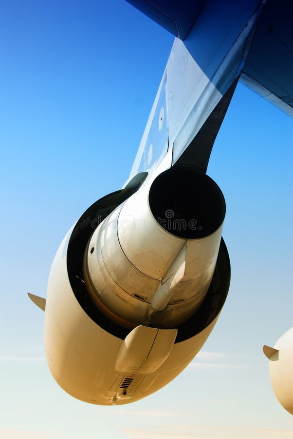 Jet engine stock photo. Image of dawn, plane, airplane - 3713934