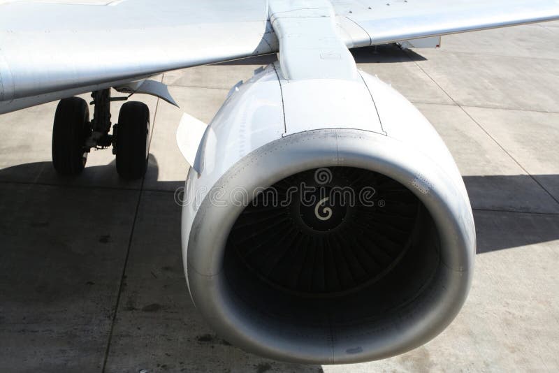 Jet engine stock image. Image of boeing, energy, transport - 4000385
