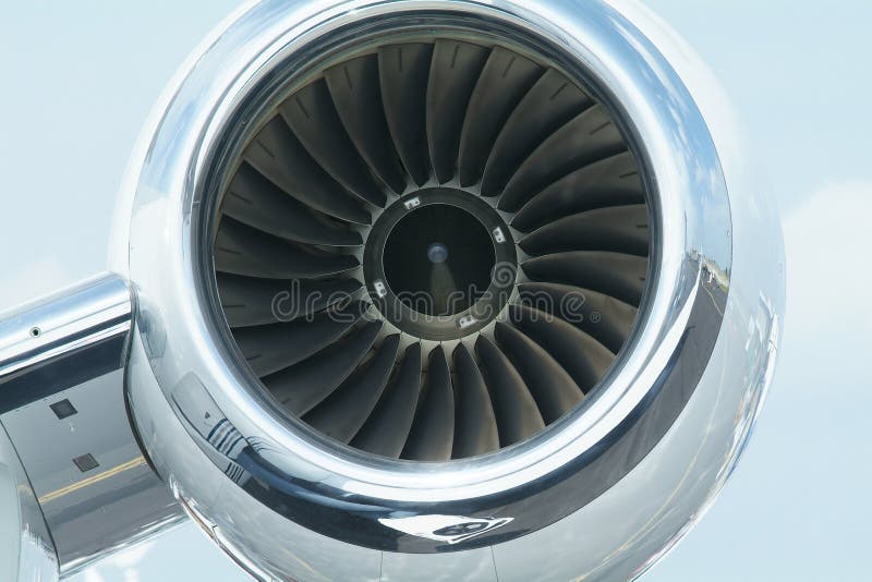 Jet engine stock photo. Image of circle, airplane, chrome - 4683030