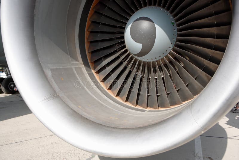Jet engine stock image. Image of aerospace, close, rotor - 5406579