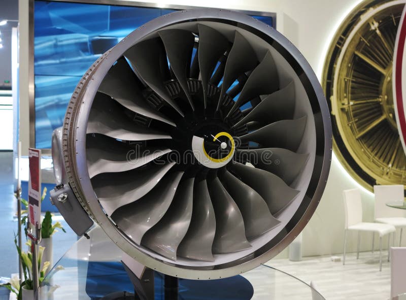 Jet Engine stock photo. Image of metal, transportation - 34565892