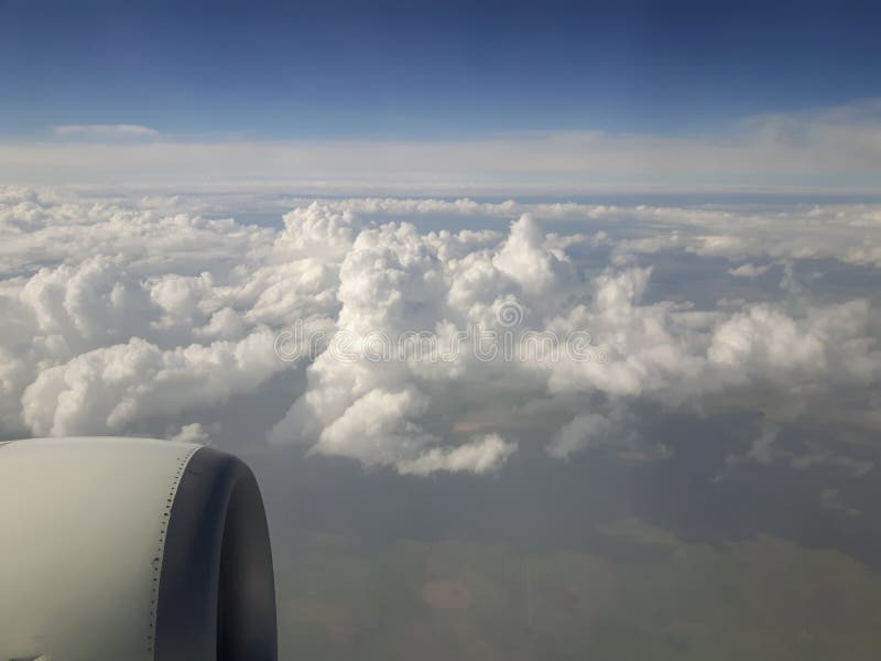 Jet engine airplane stock image. Image of engine, flight - 103554309