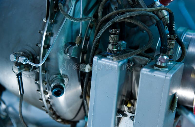 Inside jet engine stock image. Image of machinery, advanced - 10478707