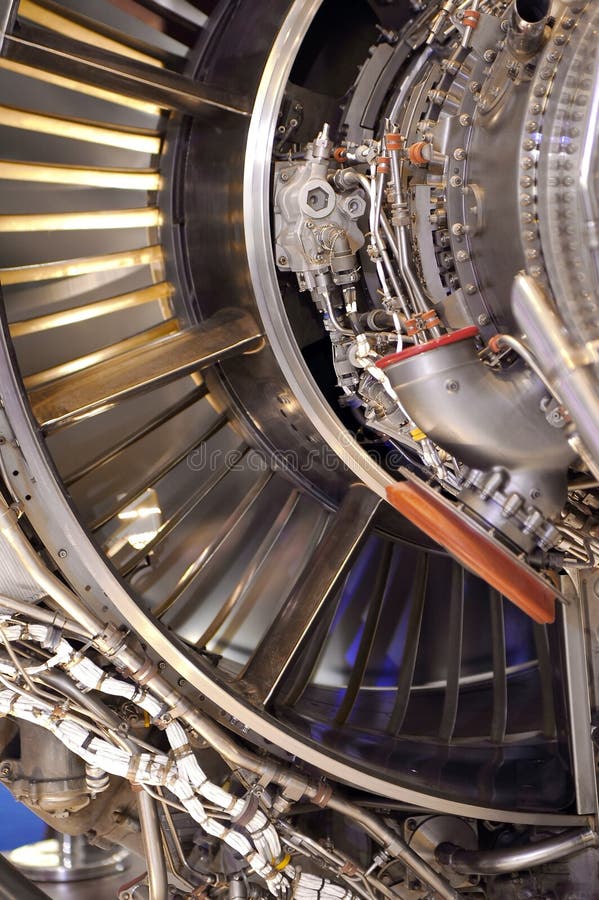 Jet engine detail stock photo. Image of aeronautic, blade - 5855984