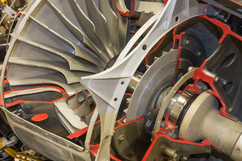Jet engine stock photo. Image of aviation, power, mechanic - 55141790
