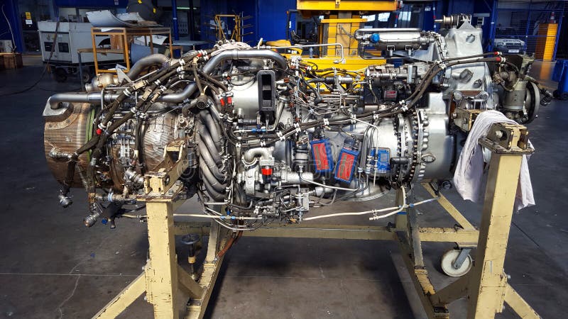 ATR 72 jet engine editorial photo. Image of detail, hall - 77909856
