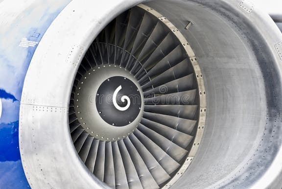 Jet engine front stock image. Image of turbine, airplane - 21504861