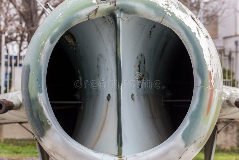 Jet engine inlet stock photo. Image of fighter, army - 68842792