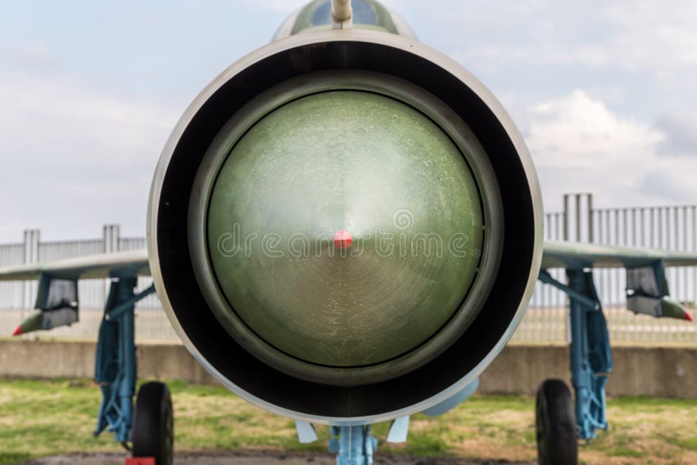 Jet engine inlet stock image. Image of airplane, weapon - 68843479