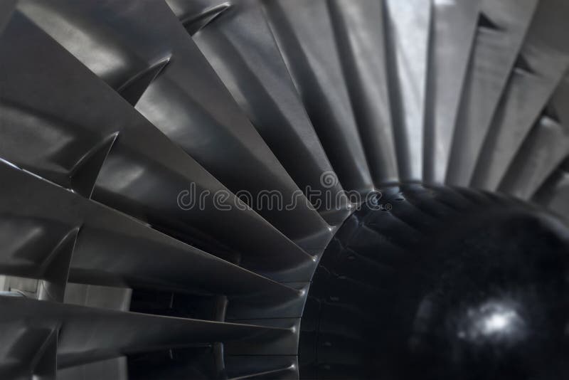 Jet engine inside stock photo. Image of rotor, large - 103733570