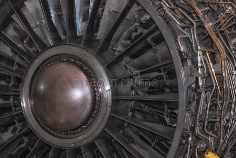 Jet engine stock photo. Image of powerful, engineering - 121301136