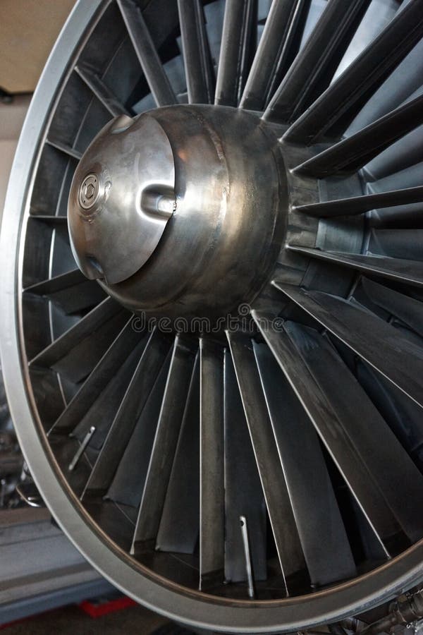 Striped jet engine stock photo. Image of steel, daytime - 25971752