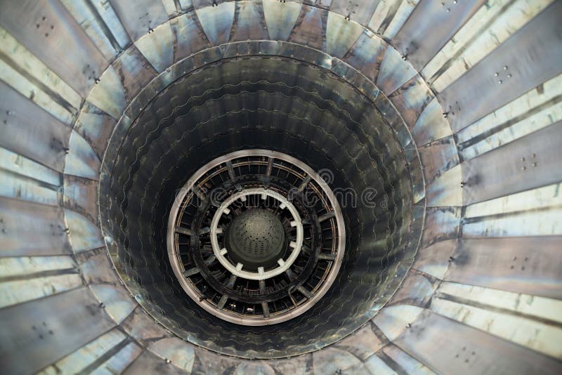 Jet engine nozzle stock photo. Image of turbojet, background - 27081440