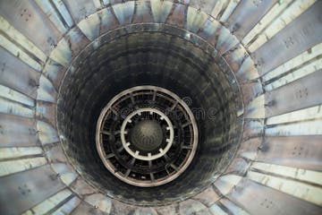 Jet engine nozzle stock photo. Image of turbojet, background - 27081440