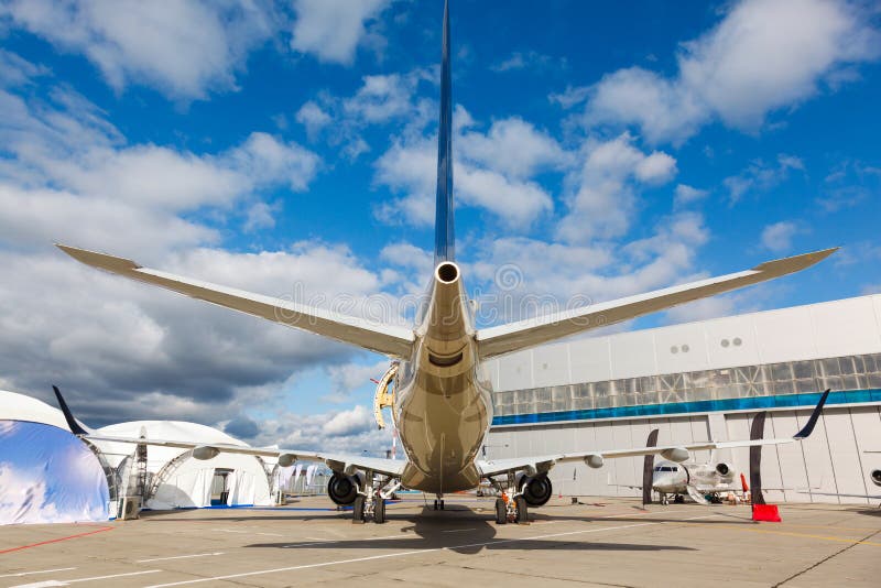 Jet engine passenger plane stock image. Image of nozzle - 27008713