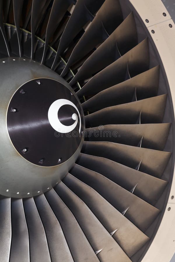 Jet engine passenger plane stock photo. Image of industrial - 27008754
