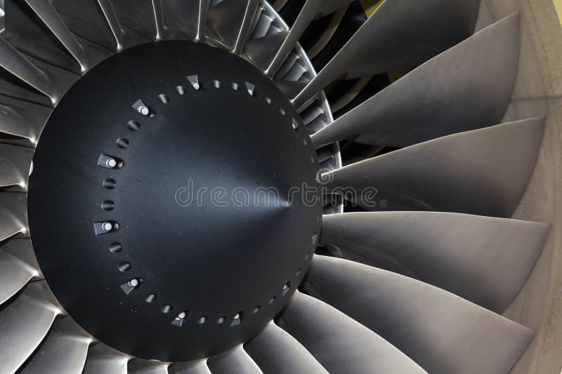 Jet engine passenger plane stock image. Image of equipment - 27008807
