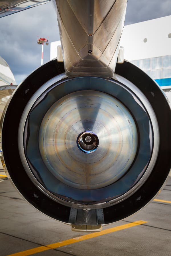 Jet engine passenger plane stock photo. Image of power - 27008794