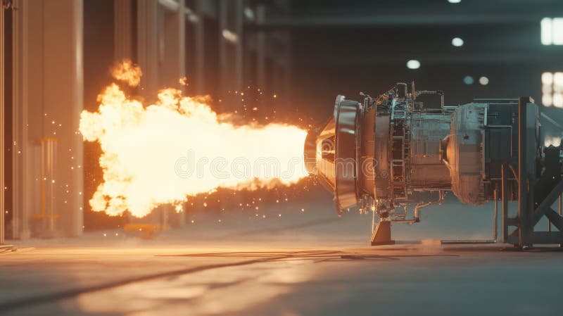 Airplane Engine Test Stand Stock Photos - Free & Royalty-Free Stock ...