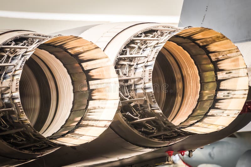 Jet engines stock image. Image of trust, engines, airplane - 42813085