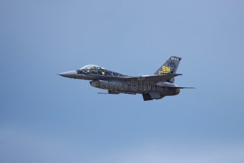 Jet Fighter Flyby at an Air Show Editorial Stock Photo - Image of show ...