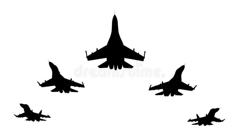 Fighter Jet Silhouette Stock Illustrations – 4,245 Fighter Jet ...