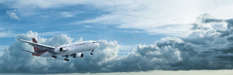 Jet in flight stock image. Image of maneuver, travel - 27455065
