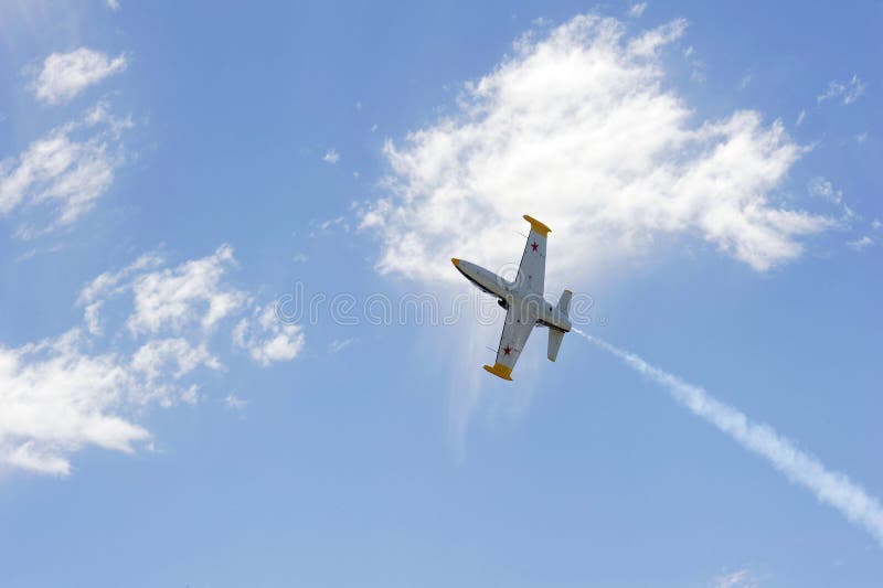 Jet Fly past stock image. Image of plane, aerospace, bright - 45647779