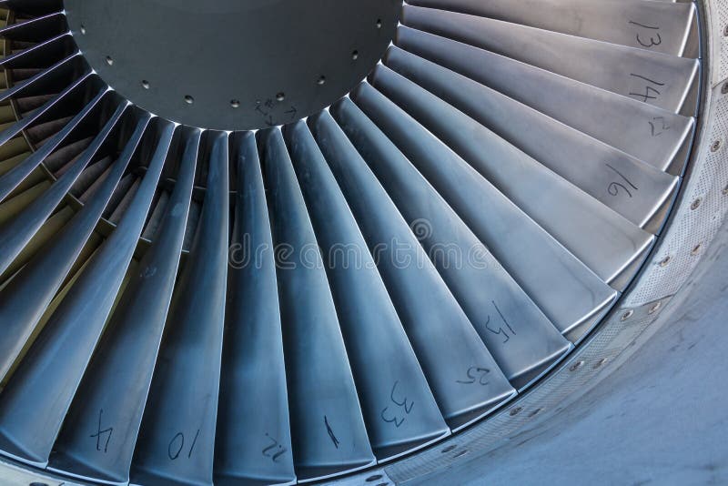 Jet Intake Blades stock photo. Image of turbine, engineering - 90859556