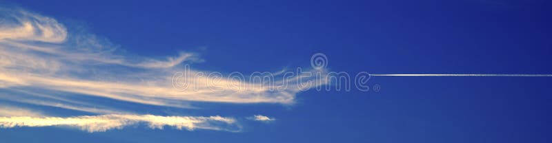 Jet Cloud, Fast Travel stock photo. Image of cloud, plane - 46476440