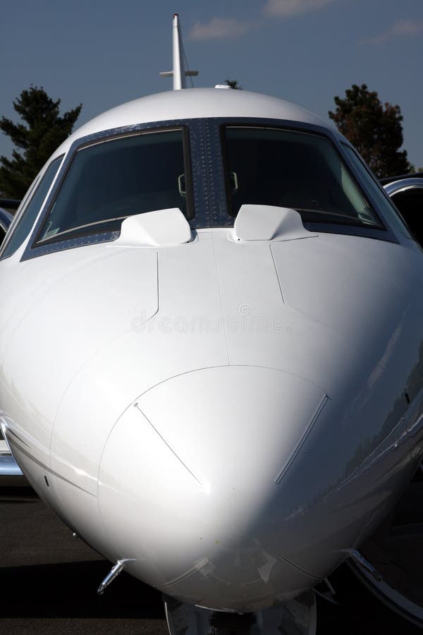 Jet Nose on stock image. Image of wing, company, runway - 9106637