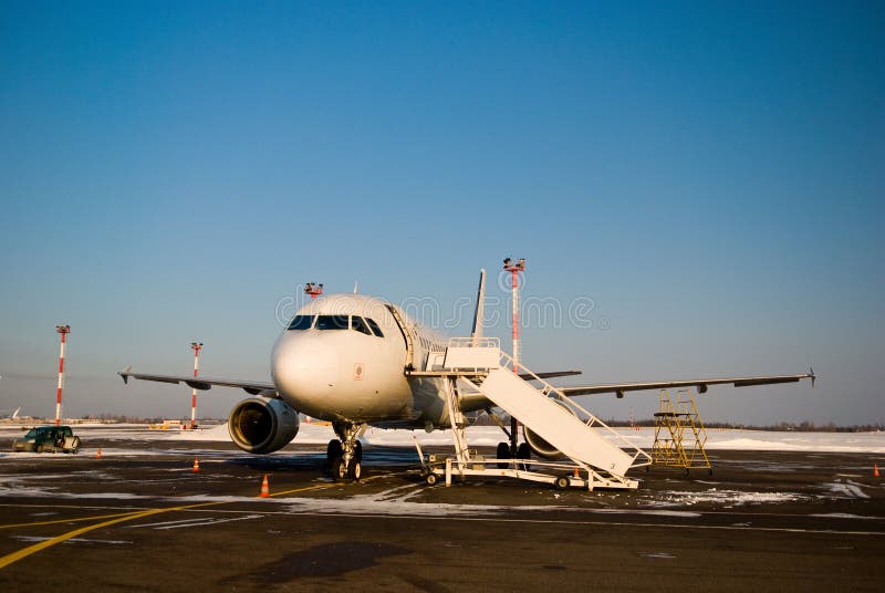 Jet plane stock photo. Image of plane, land, vacation - 23747486
