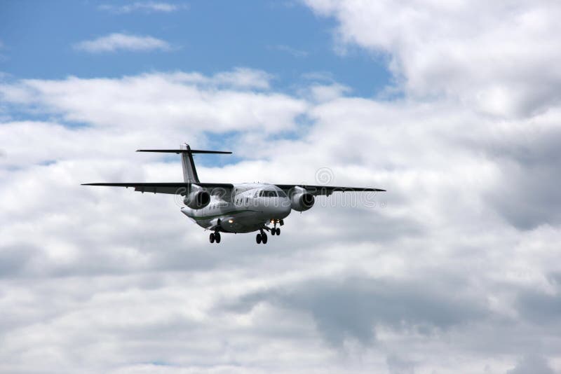 Jet plane stock image. Image of passenger, cloudy, dornier - 7063017