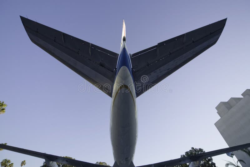 Jet Plane Tail 2 stock image. Image of aircraft, elevator - 2320519